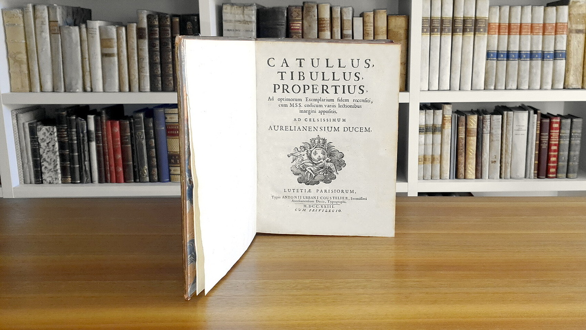 L'opera di Catullo: Catullus, Tibullus, Propertius. Ad optimorum ...
