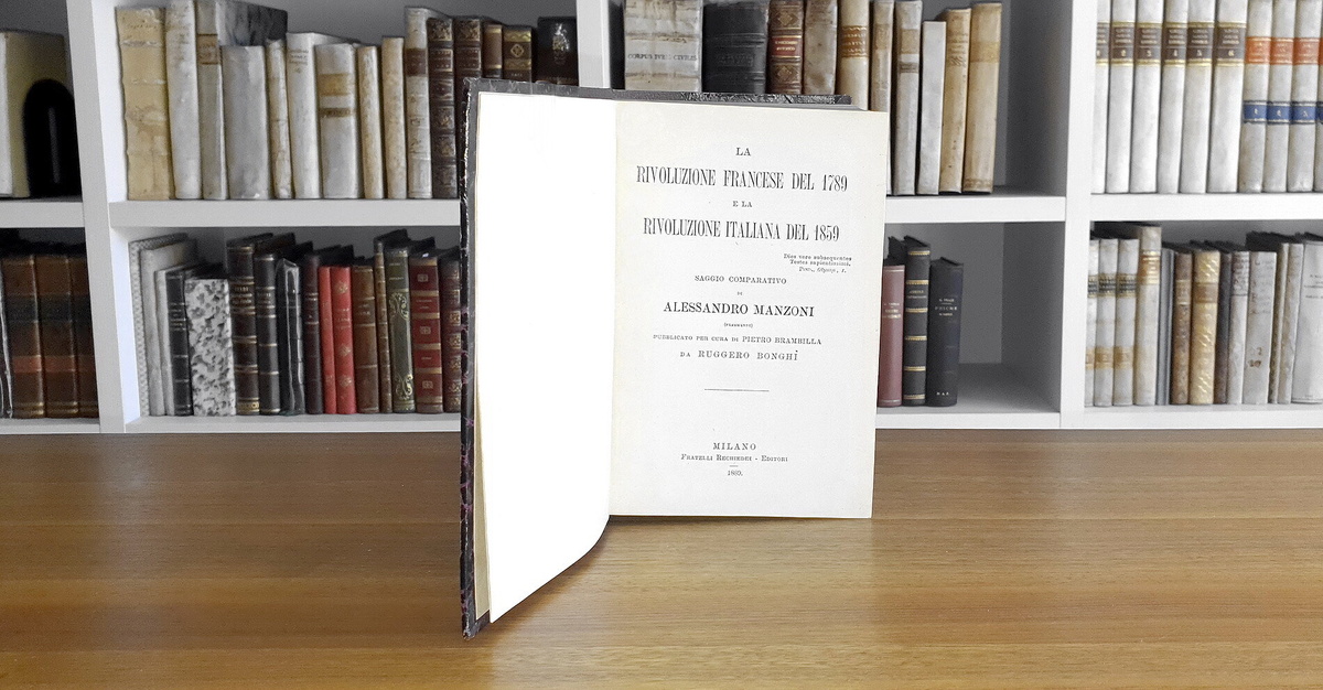 Manzoni - La Rivoluzione francese del 1789 e la Rivoluzione italiana ...