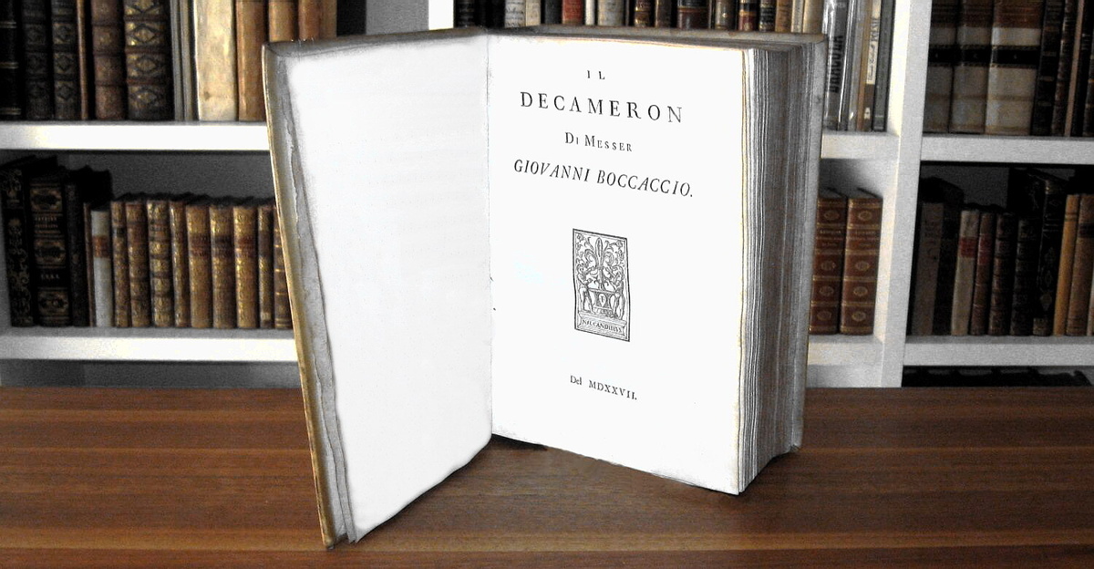 Giovanni Boccaccio - Il Decameron - Londra 1725 (magnifica ristampa ...