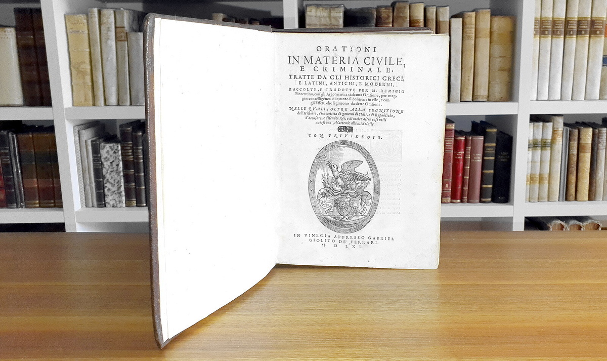 Remigio Nannini - Orationi in materia civile e criminale - Venezia ...