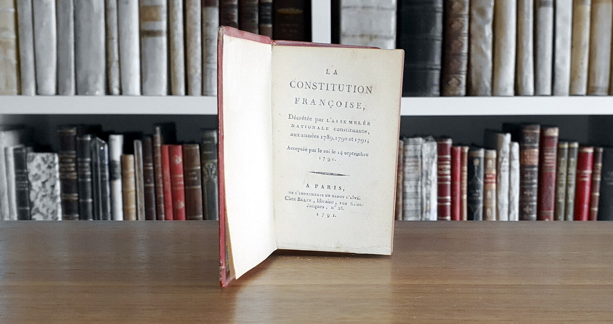 La Constitution Francaise décrétée par l'Assemblée Nationale - Paris ...