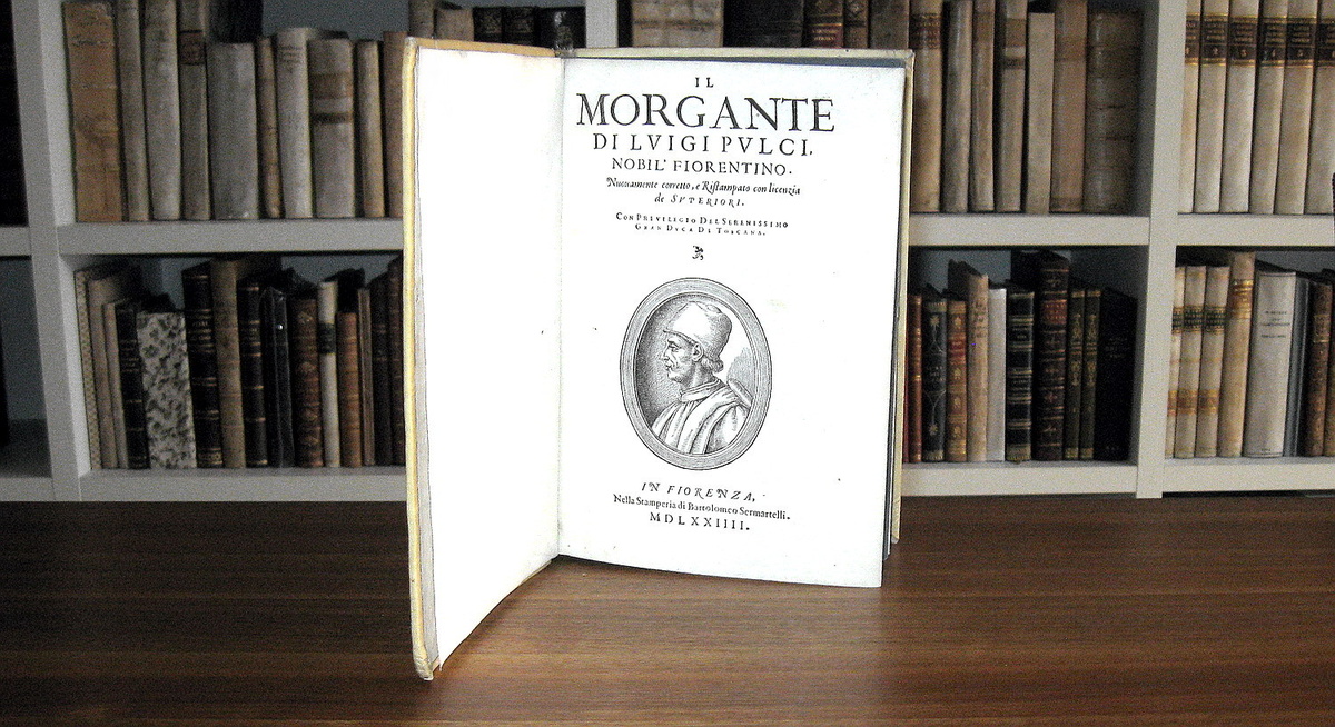 Un classico quattrocentesco: Luigi Pulci - Il Morgante (con manoscritto ...