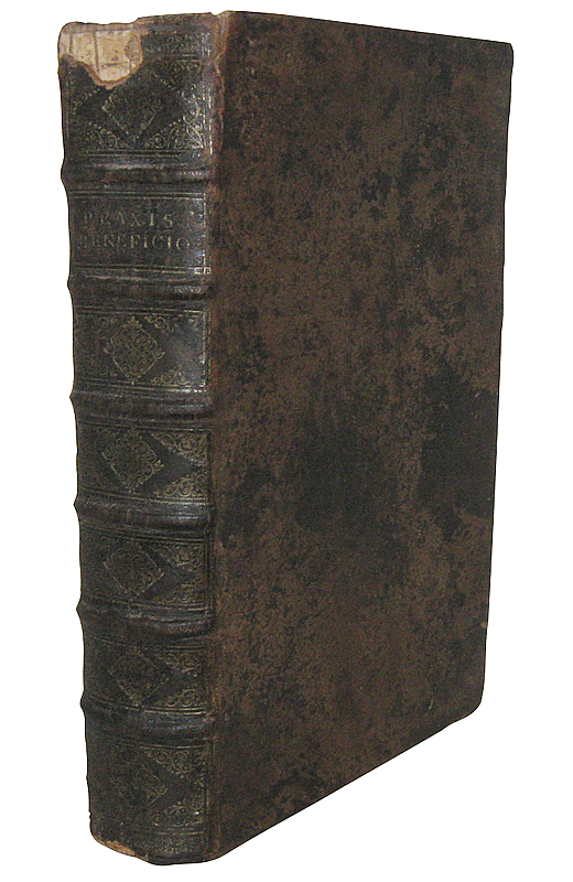 Pierre Rebuffi - Praxis beneficiorum - Parisiis 1664 (4 opere in un ...