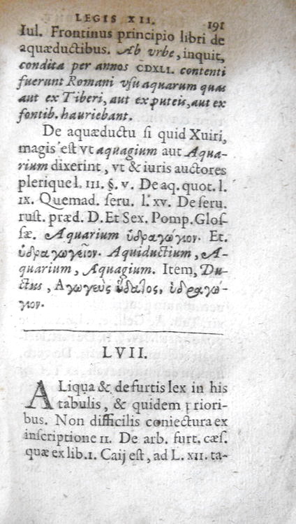 Theodorus Marcilius - Legis XII tabularum collecta - Parisiis 1603