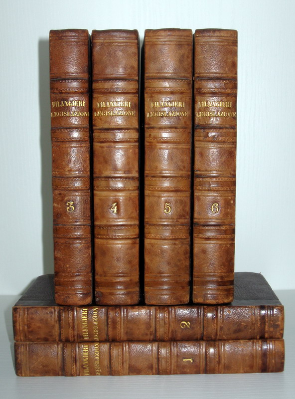 Gaetano Filangieri - La scienza della legislazione - 1822